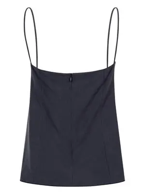 Max Mara Silk Canvas Top