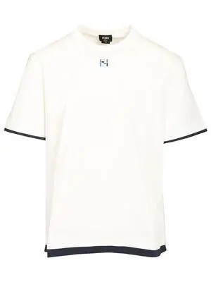 Fendi Cotton T-shirt - White