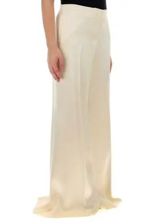 Alexander McQueen Satin Wide-leg Pant