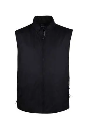 C.P. COMPANY Sleeveless Down Jacket - Black