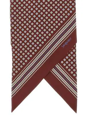 Saint Laurent Lavallière Scarf