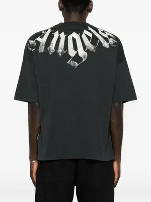 Palm Angels Logo Cototn T-shirt