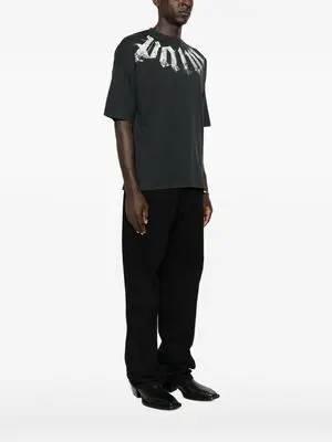 Palm Angels Logo Cototn T-shirt