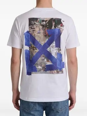 Off-White Bacco Arrow Skate Cotton T-shirt