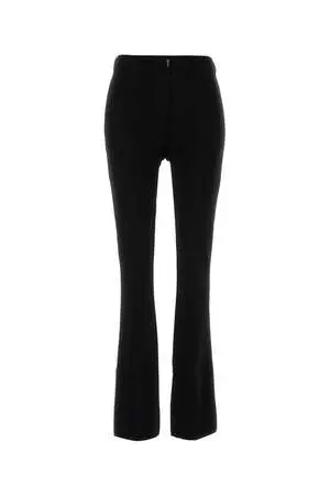 Sportmax Viscose Blend Leggings - Black