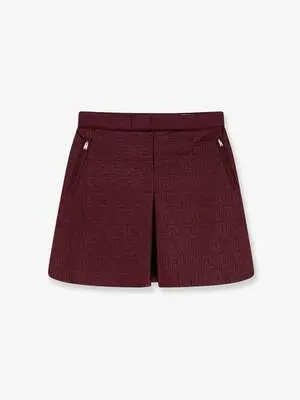 Fendi Quilted Nylon Mini Skirt - Multicolor