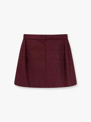 Fendi Quilted Nylon Mini Skirt