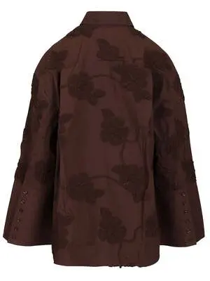 ROTATE BY BIRGER CHRISTENSEN Flower Oversized Shirt