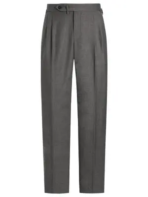 Dolce & Gabbana Wool Canvas Pants - Gray