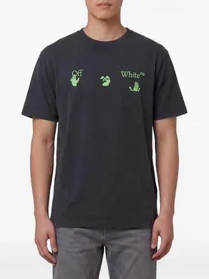 Off-White Bacco Arrow Skate Cotton T-shirt - Multicolor