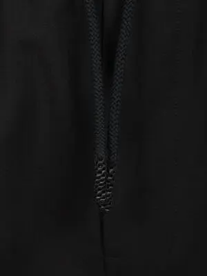 Loewe Tailored Wool Drawstring Trousers - Black