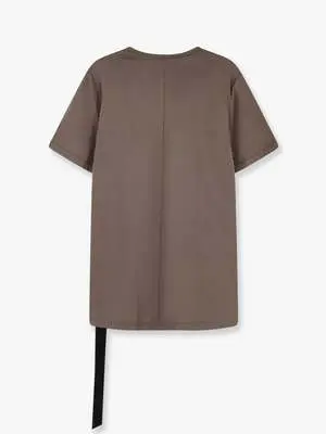 Rick Owens Cotton T-shirt With Level Print On The Front