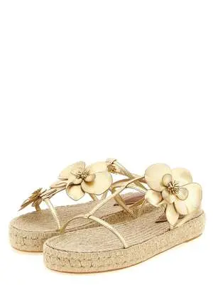 Zimmermann Orchid Sandals - Gold