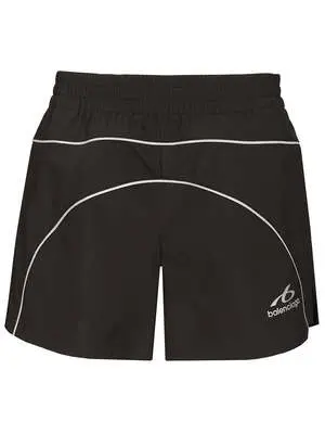 Balenciaga Techwear Sports Shorts - Black