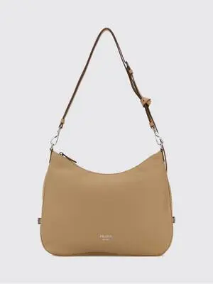 Prada Leather Crossbody Bag - Cream
