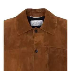 Saint Laurent Suede Overshirt