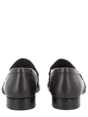 Dries Van Noten Leather Loafer - Brown