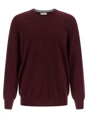 Brunello Cucinelli Cashmere Crew Neck Sweater - Multicolor