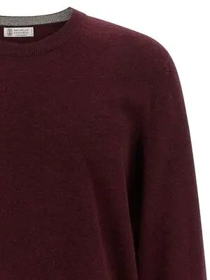 Brunello Cucinelli Cashmere Crew Neck Sweater - Multicolor