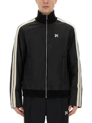 Palm Angels Sweatshirt With Logo - Black
