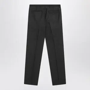 Prada Anthracite Grey Wool Trousers