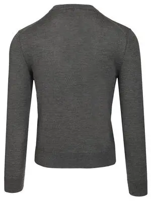 Etro Wool And Silk Sweater - Gray
