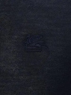 Etro Wool And Silk Sweater - Blue
