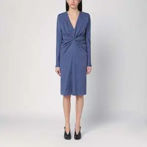 Etro Jacquard-effect Dress - Blue
