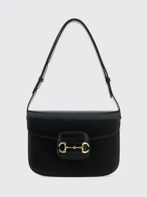Gucci Horsebit 1955 Leather Bag - Black