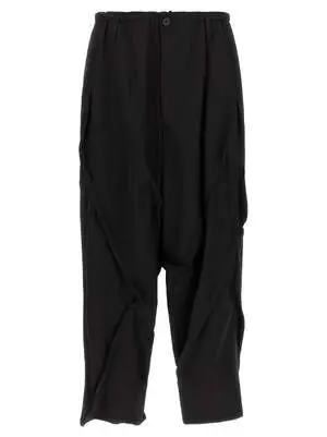 Yohji Yamamoto Tuck Pants' Pants - Black
