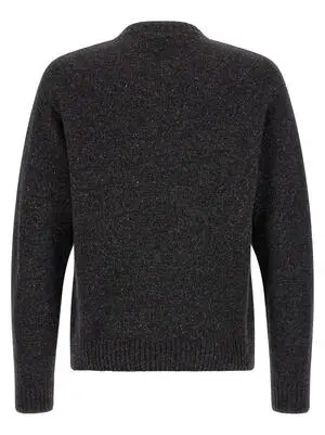 Moschino Mirrored Logo Sweater - Gray