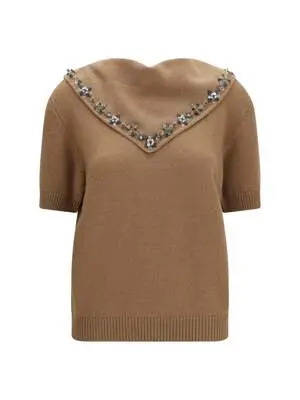 Prada Embellished Sweaters For Women