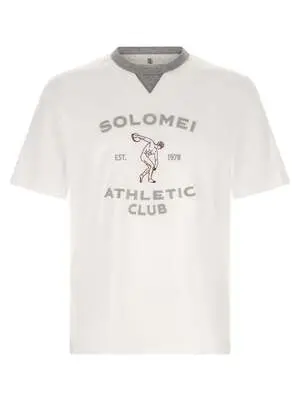 Brunello Cucinelli Solomei Athletic Club' T-shirt