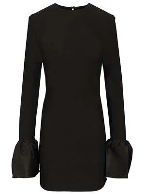 ROTATE BY BIRGER CHRISTENSEN Frill Mini Dress - Black