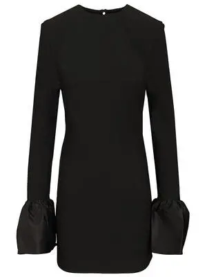 ROTATE BY BIRGER CHRISTENSEN Frill Mini Dress - Black