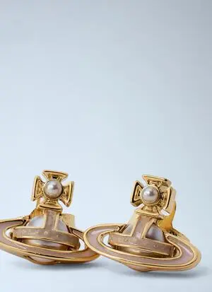 VIVIENNE WESTWOOD Simonetta Bas Relief Stud Earrings