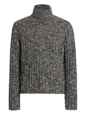 Dolce & Gabbana Long Sleeve Turtle-neck Sweater - Multicolor