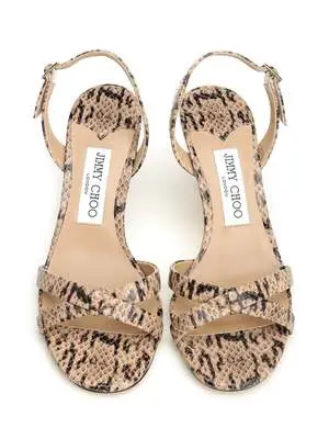 JIMMY CHOO Elsy 70 Sandal - Multicolor