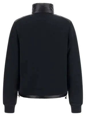 Moncler Two-material Padded Cardigan