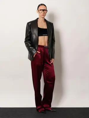 TOM FORD Leather Blazer
