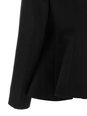 Fendi Grain De Poudre Wool Blazer
