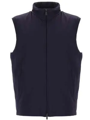 FAY Turtleneck Vest - Blue