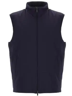 FAY Turtleneck Vest - Blue