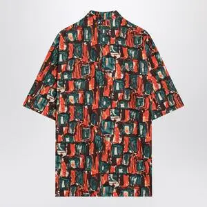 Prada Multicoloured Cotton Print Shirt