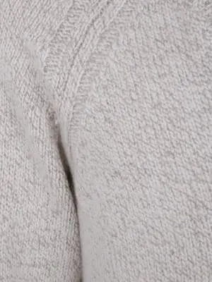 Zegna Cashmere Wool Cardigan - Cream