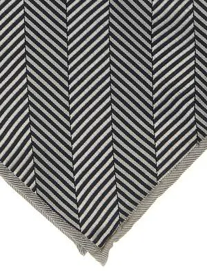 Brunello Cucinelli Chevron Pocket Clutch - Gray