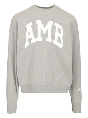 AMBUSH Crewneck Cotton Sweatshirt - Gray