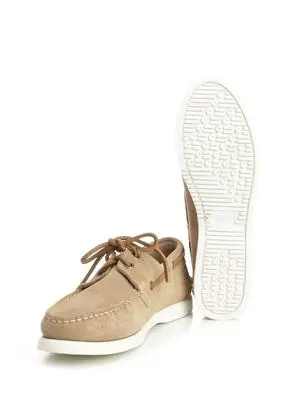 Paraboot Suede Barth Moccasin - Cream