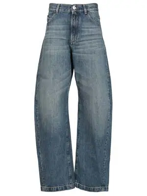 Attico Denim Trousers - Blue