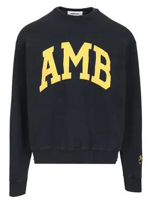 AMBUSH Crewneck Cotton Sweatshirt - Blue